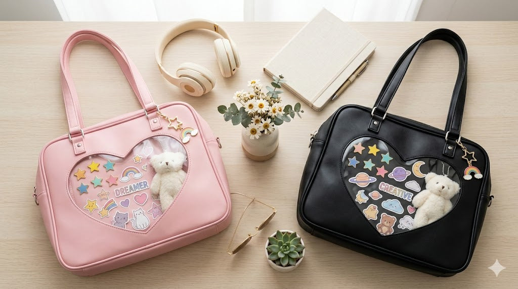 Ita Bags for Anime & Pin Collectors | Clear Window Display – Ita Bag Lover
